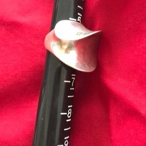 Zina | Jewelry | Huge Zina Biomorphic Sterling Silver Ring Size 6 ...